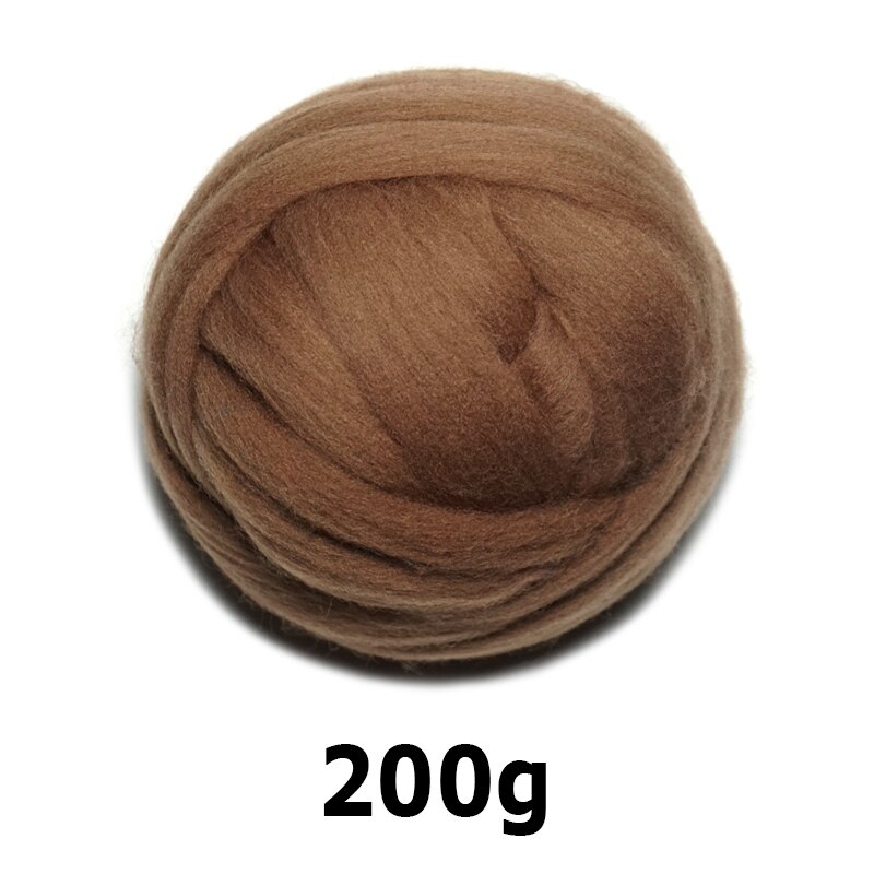 Freies handmade Wolle Filz für filzen 50g Licht br... – Vicedeal