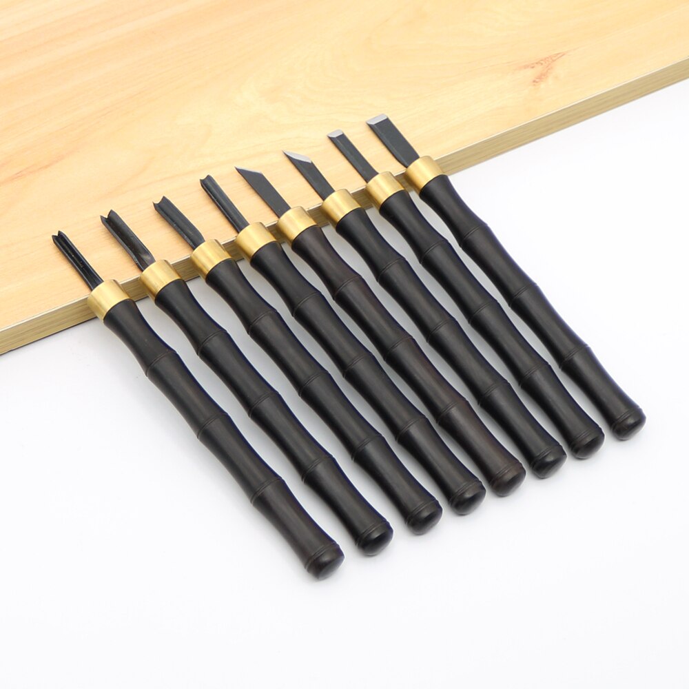 8Pcs/Set Wood Carving Chisels Set with Canvas Bag ... – Grandado
