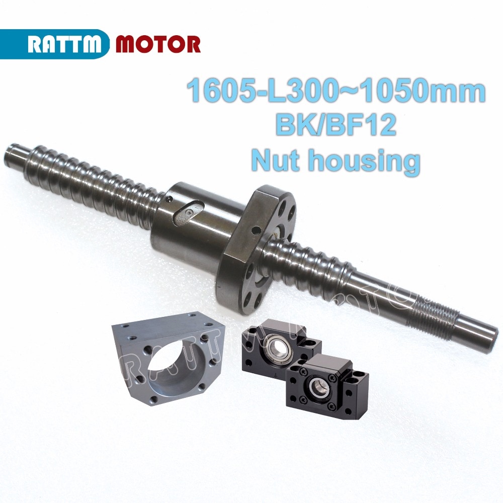 SFU1605 Ballscrew-L300mm/ 500 Mm/600 Mm/800 Mm/105... – Grandado