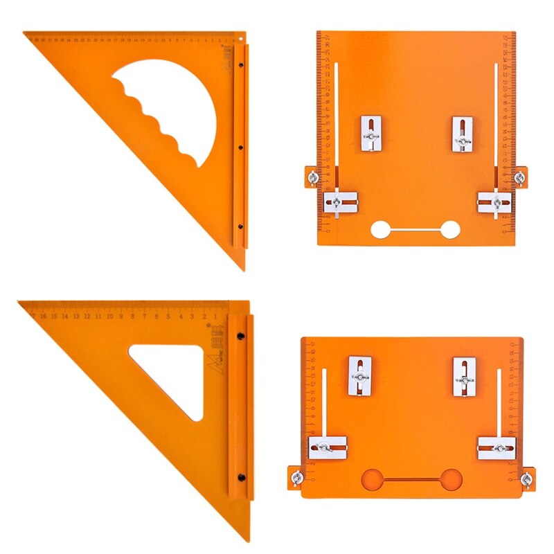 Portable Triangle Ruler High Precision Angle Ruler... – Vicedeal