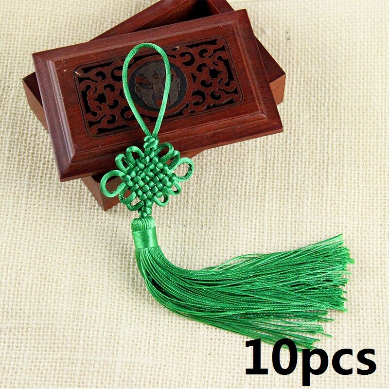 10pcs Red Chinese Lucky Knot China Year Knots Deco... – Grandado