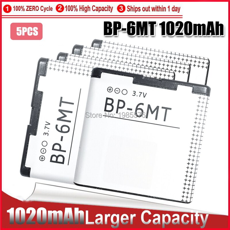 1-5PCS Phone Battery For Nokia N81 N82 N81-8G E51 ... – Vicedeal