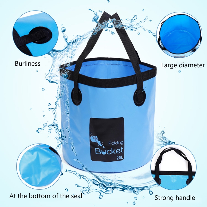 Auto Wassen Opvouwbare Emmer 20L Vissen Opvouwbare... – Vicedeal