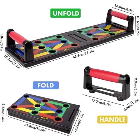12-in-1 Workout Push-up Stands Body Building Exerc... – Grandado