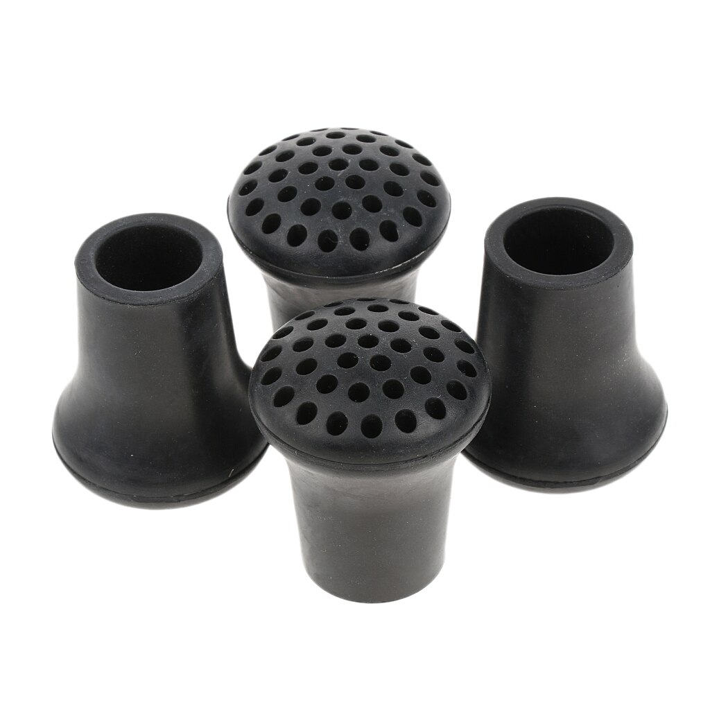 4x Wearable Rubber Tip End Cap Trekking Pole Wande... – Grandado