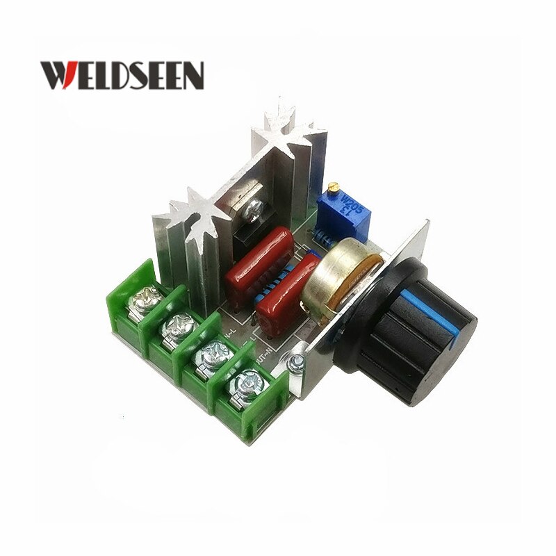 AC 220V 2000W SCR Voltage Regulator Dimming Dimmer... – Grandado