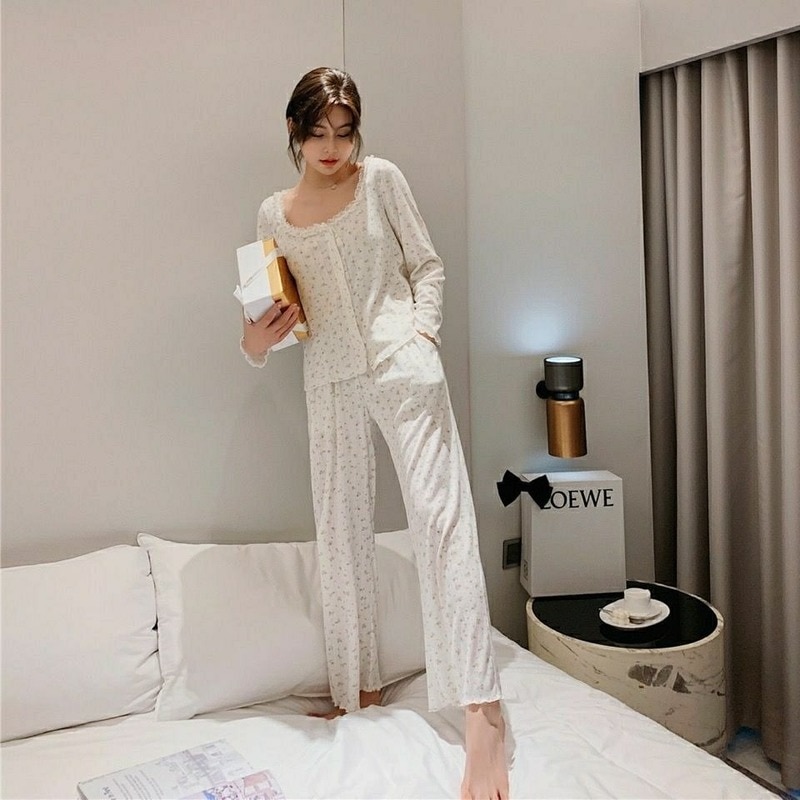 Pajama Sets Women Outfits Homewear Tender Sleep We... – Grandado