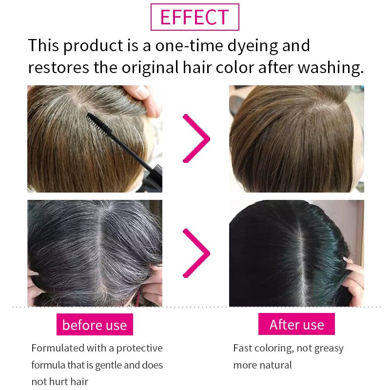 2in1 Temporary Hair Color Wax One-time White Hair ... – Vicedeal