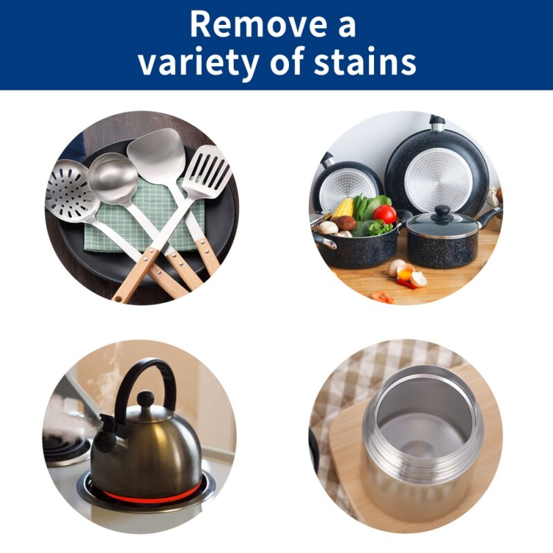 Stailess Steel Cleaner For Pots & Pans Ceramic Wat... – Vicedeal