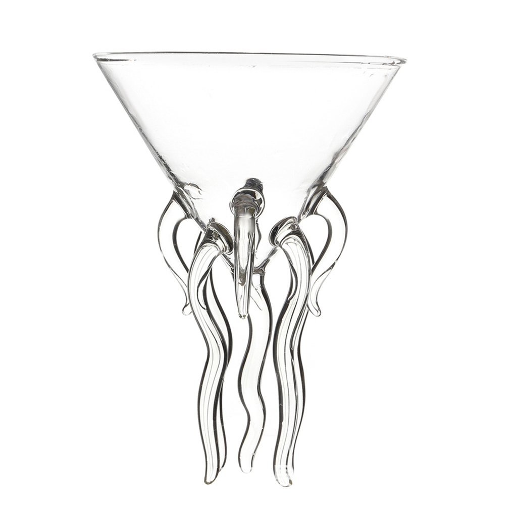 Octopus Cocktail Glass Cerahome Transparent Martin... – Grandado