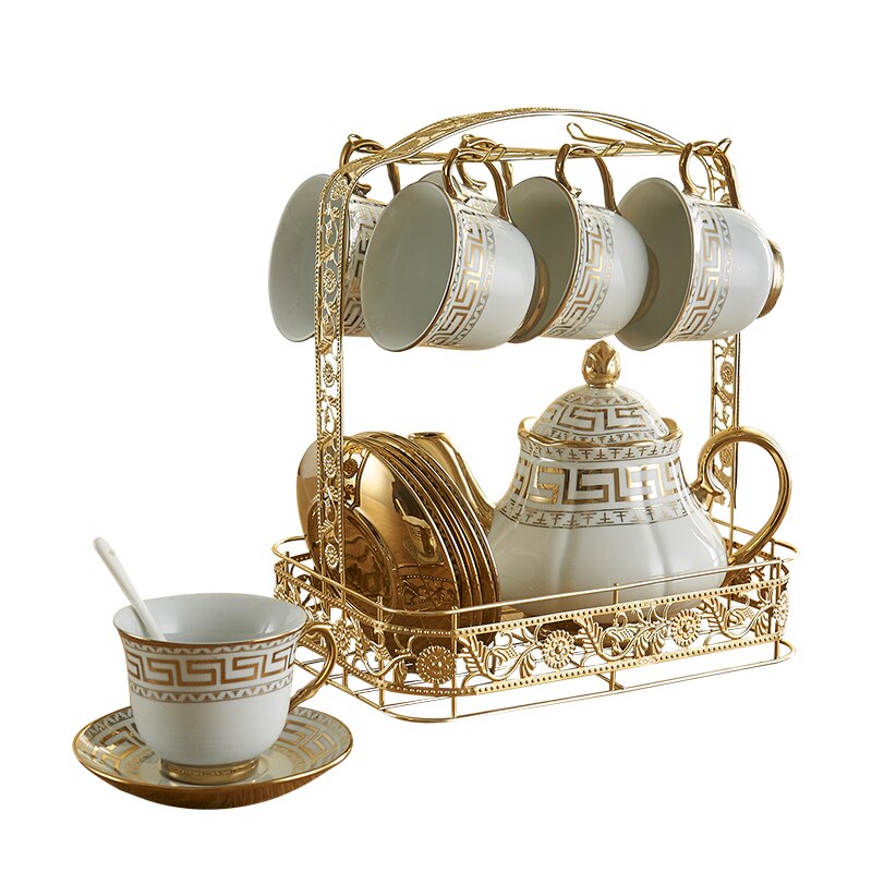 Klassieke Thee Cup Rack Schotel Houder Multi Haken... – Grandado