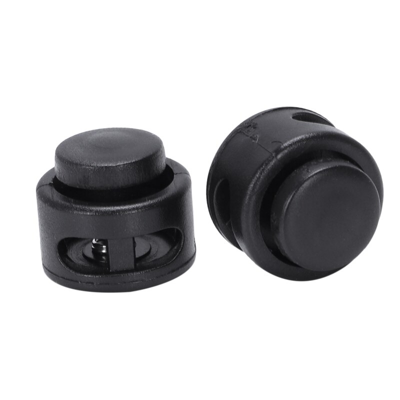 10 Pcs 4 mm Dia Double Hole Cable Stopper Cord End... – Grandado