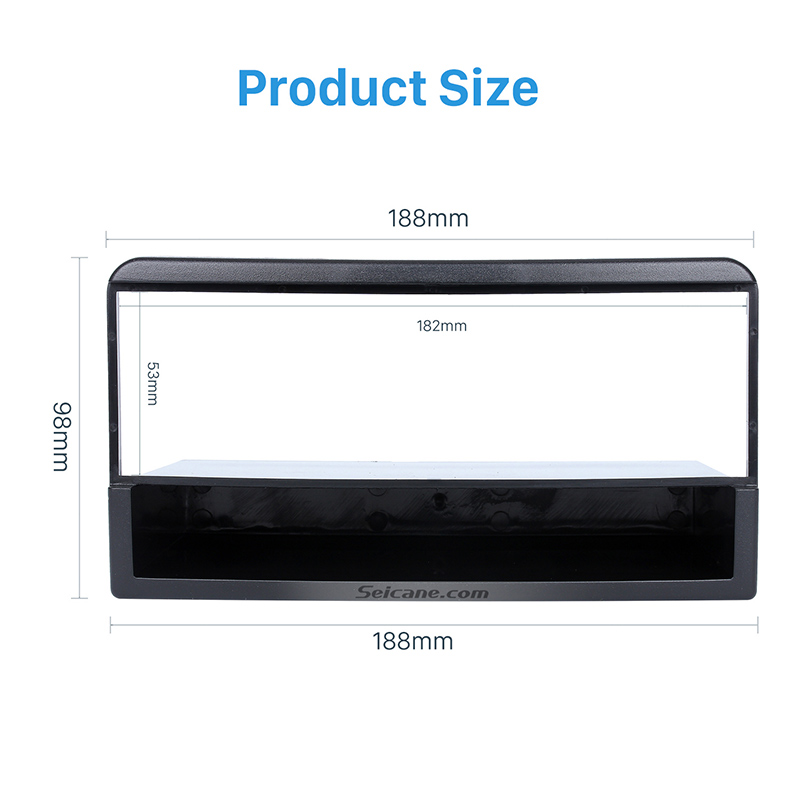 Seicane 1Lärm DVD Rahmen trimmen Auto Radio Faszie... – Grandado