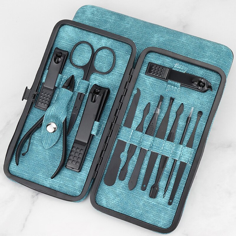 12 Stks/set Manicure Nagelknipper Pedicure Set Dra... – Grandado