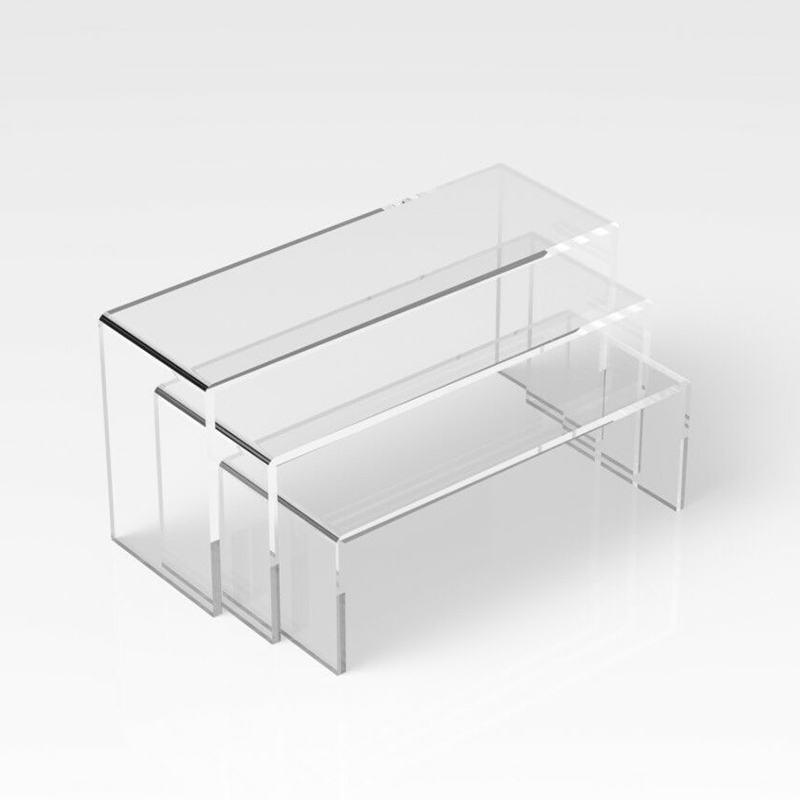 3pcs/set Acrylic U Shape Display Stand Jewelry Pot... – Grandado