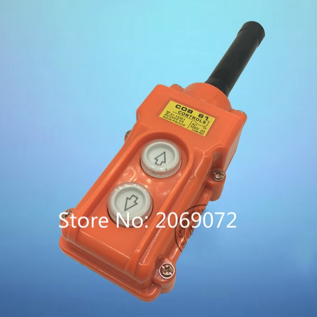 COB 61 Rain Proof Up-down Two Pushbutton Crane Hoi... – Grandado