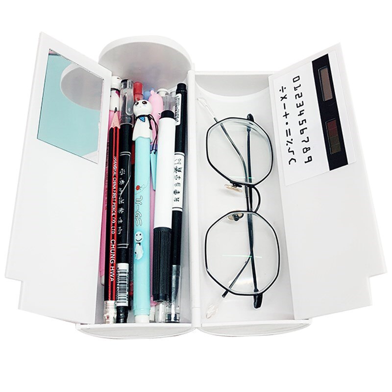 pencil case password school supplies Pink Plastic ... – Grandado