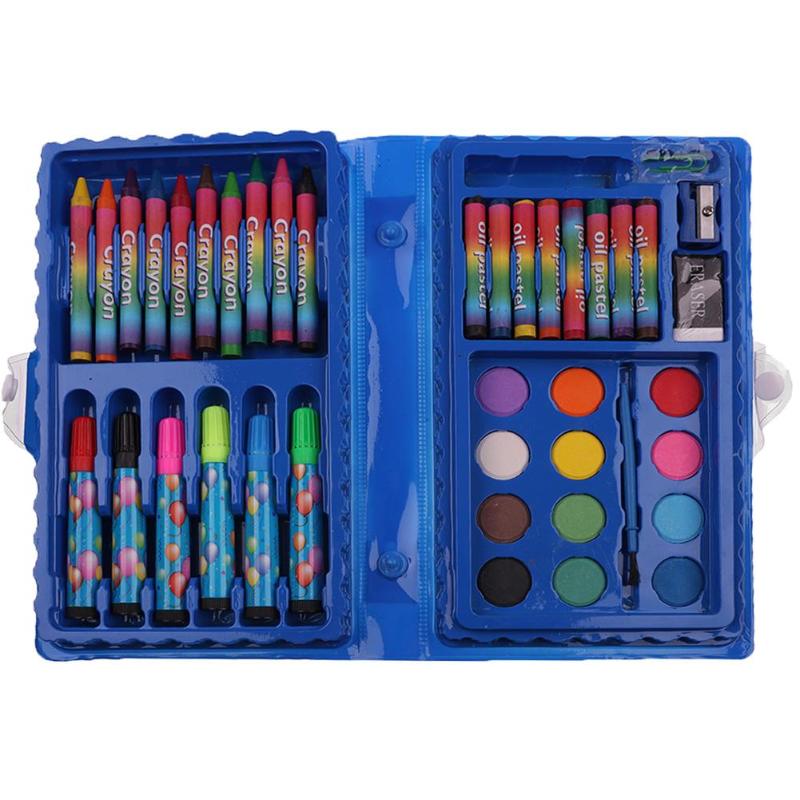 Kids 40pcs Wax Crayon Watercolor Pen Set Kids Wate... – Grandado
