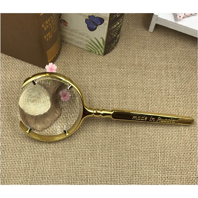 Metal Frame Archaeological Magnifie Glass 70mm Por... – Grandado