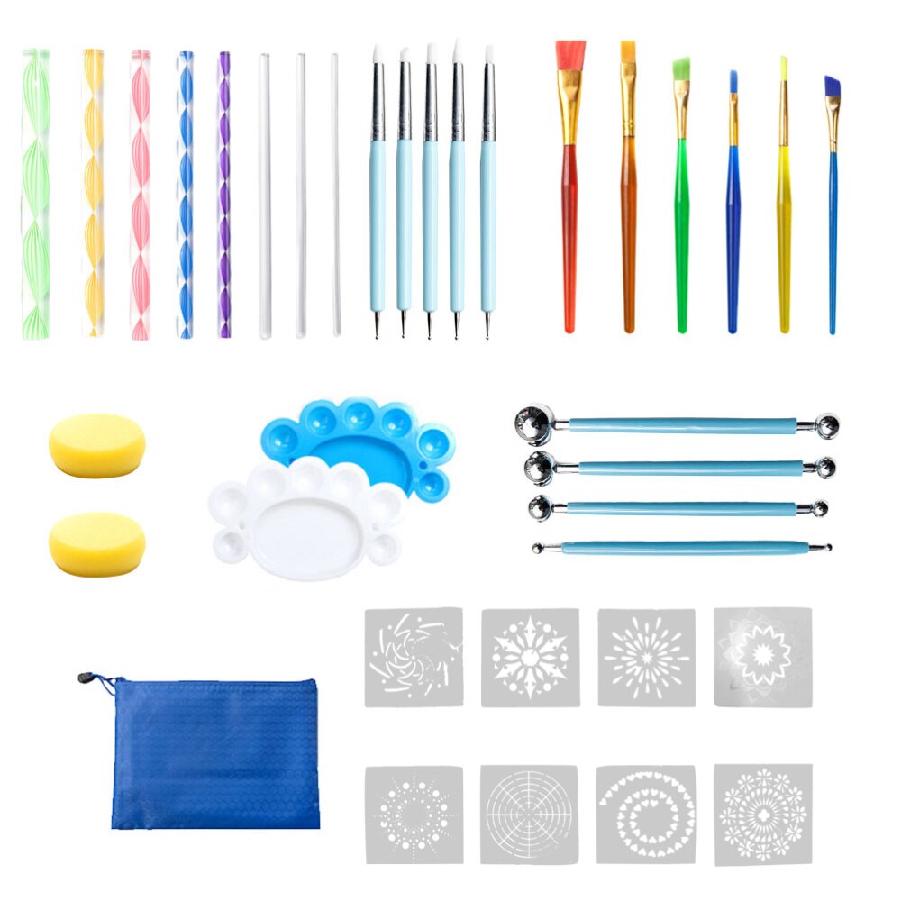 1 Set of 36PCS Mandala Dotting Tools Kit Painting ... – Grandado