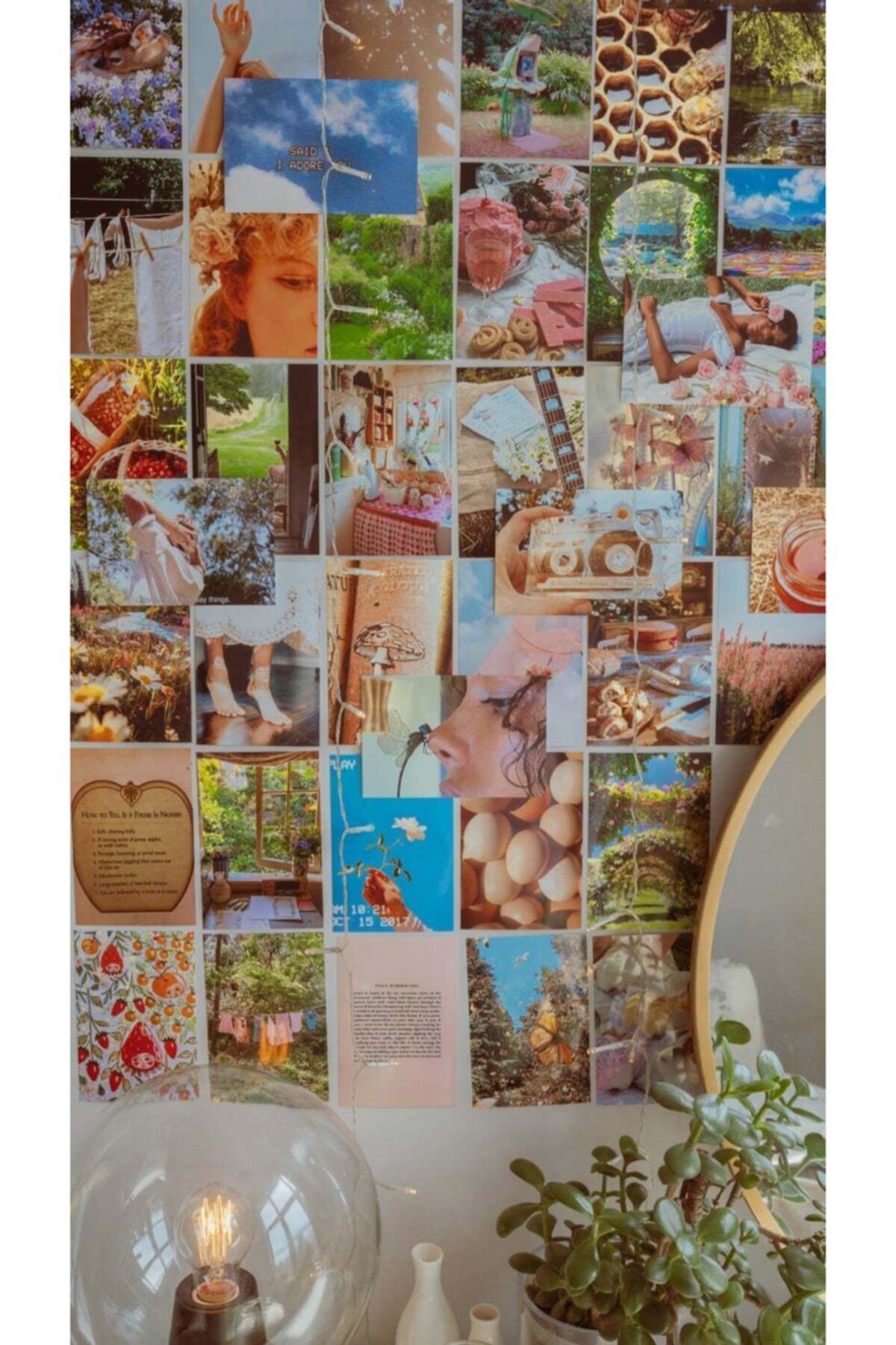 Retro Wall Poster Collage Set - 70 Pcs-Aesthetic-V... – Grandado