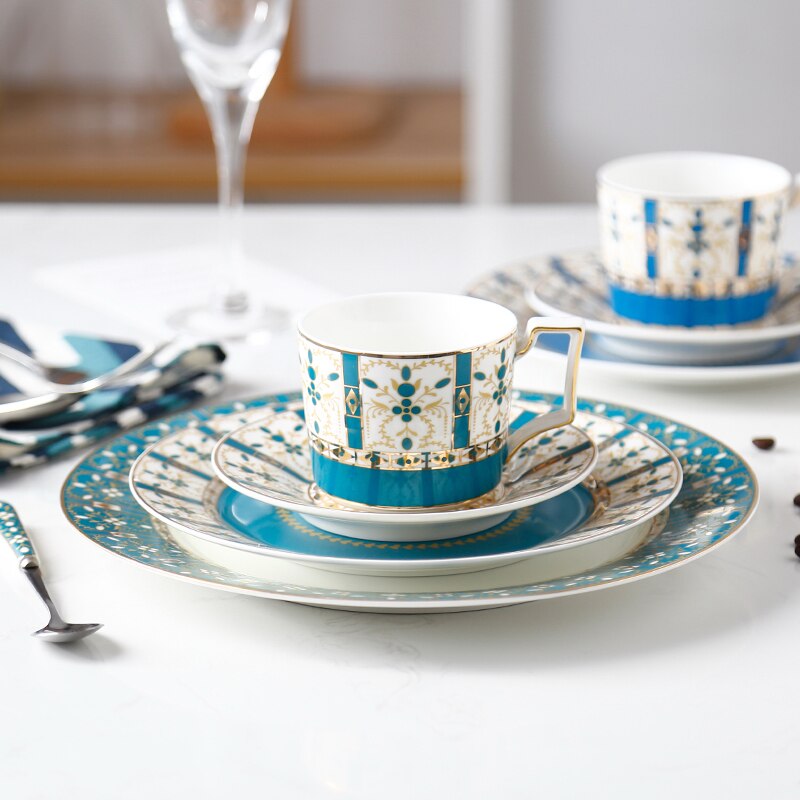 Crockery Bone China Coffee Cup Saucer Set English ... – Grandado