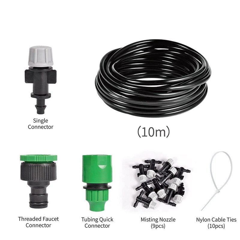 Home Garden Patio Misting Mini Flow Drip Irrigatio... – Vicedeal