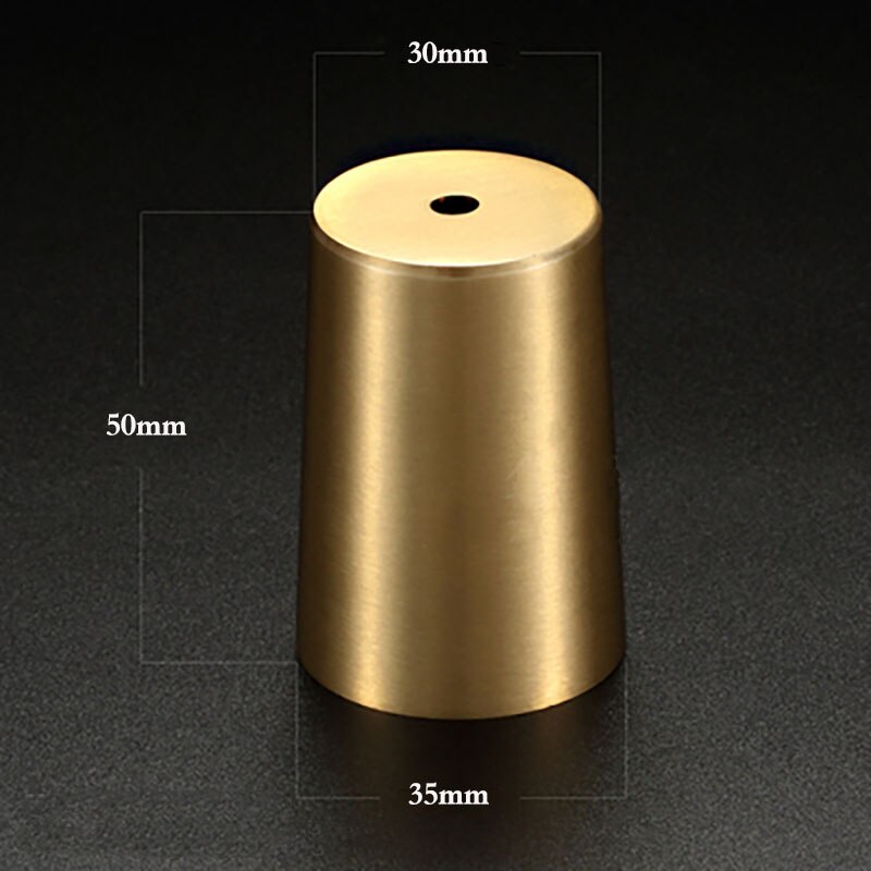 Brass Cabinet Leg Covers Chair Cups Furniture Leg ... – Grandado