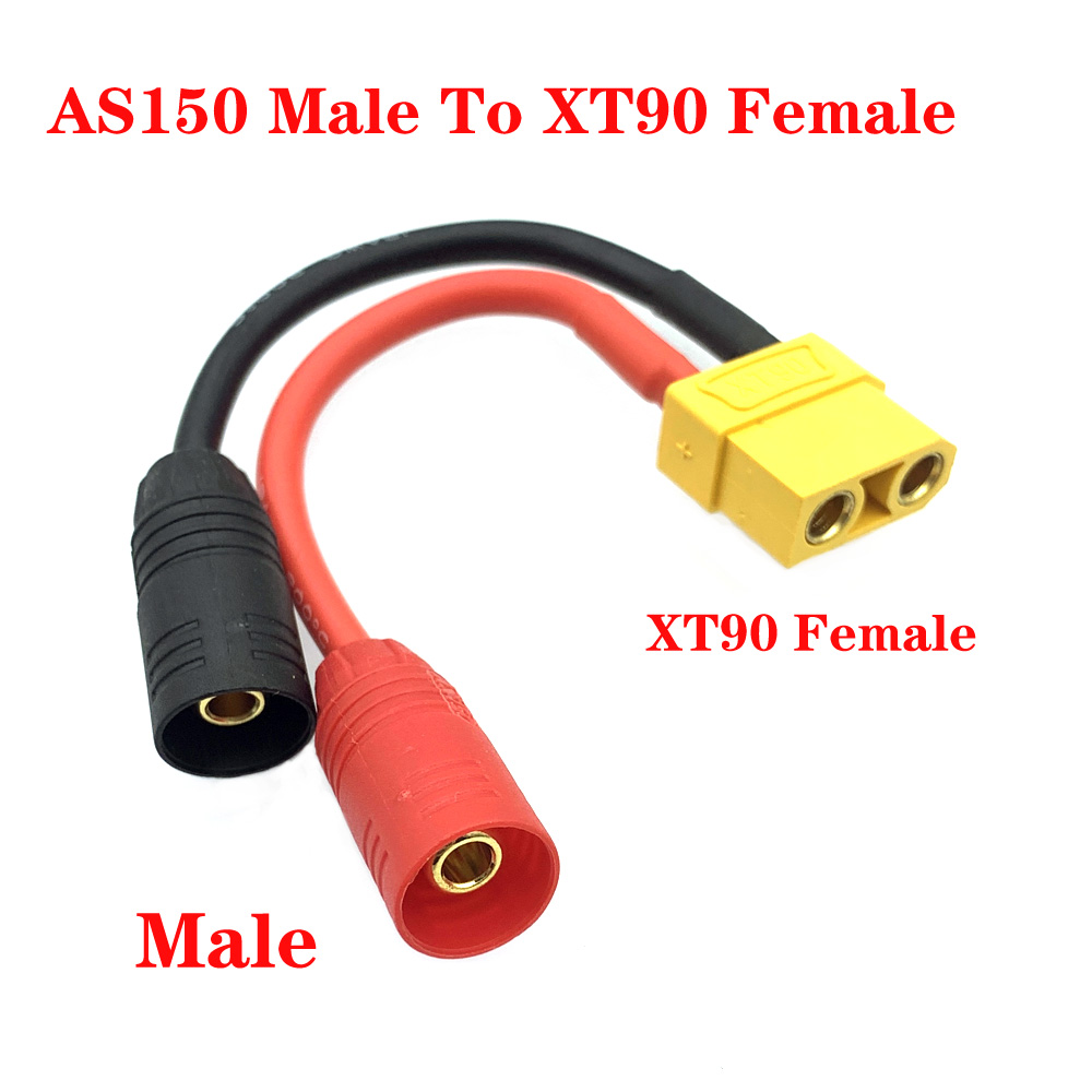 XT60/XT90 to AS150 Male/Female Plug Conversion Cab... – Grandado