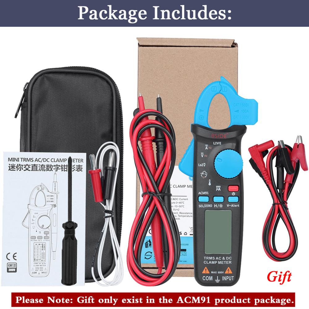 Bside True Rms Stroomtang 1mA Tang Ammeter Profess... – Grandado