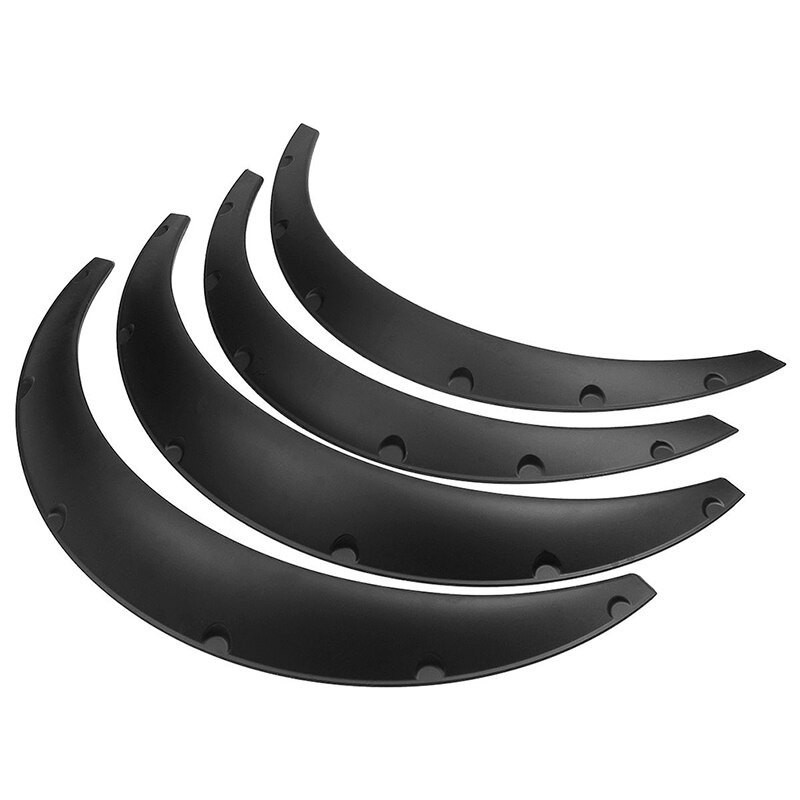 4PCS Universal Car Wheel Fender Flares Flexible Ye... – Grandado