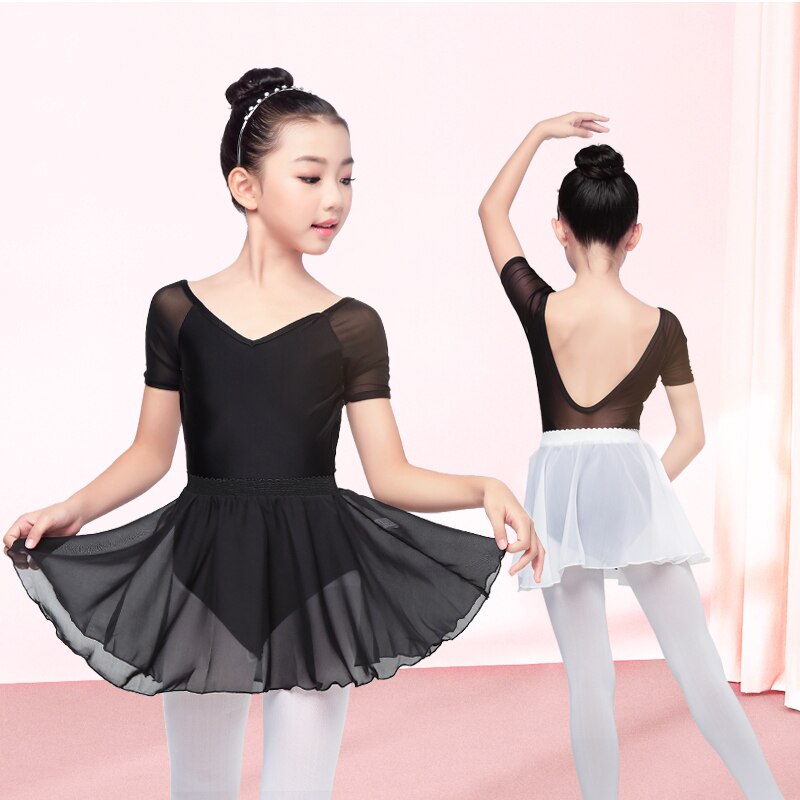 Ballet Leotard Girls Ballerina Costume Black Dance... – Grandado