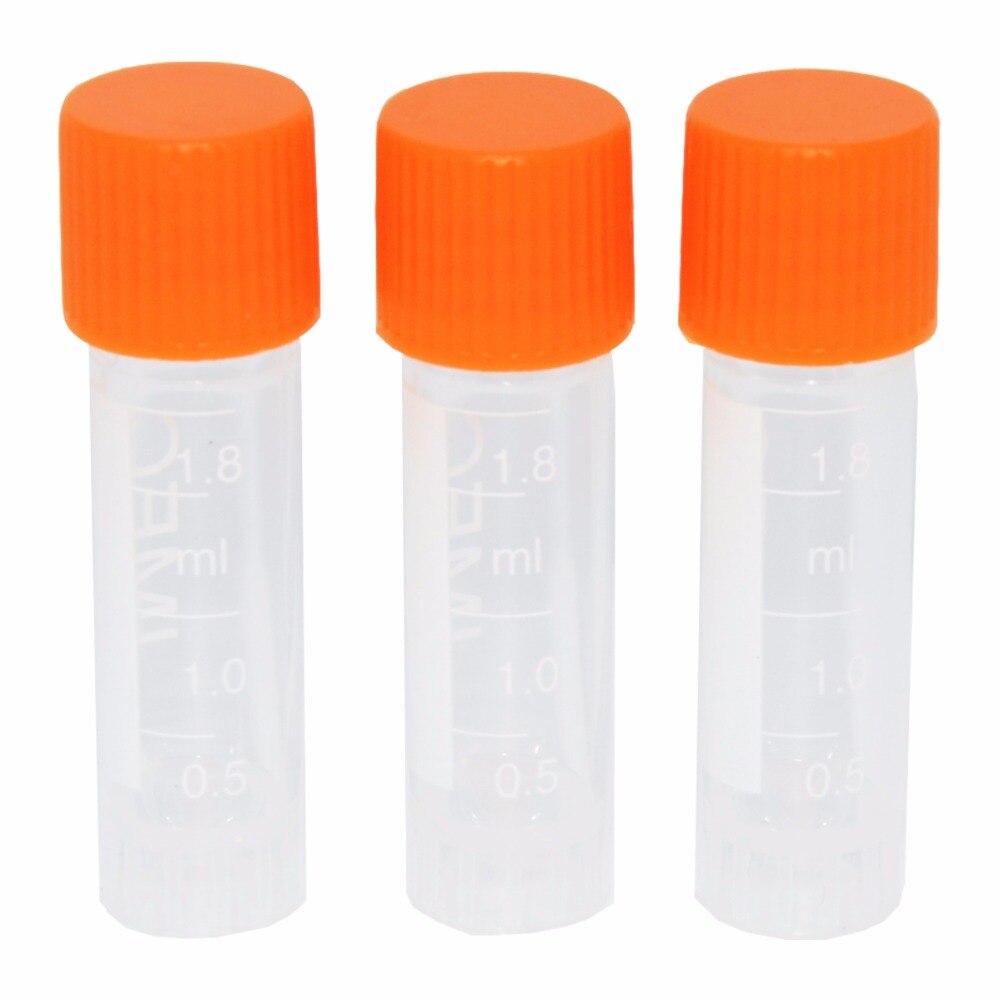 100 PCS Clear Plastic Test Tubes Centrifuge Tubes ... – Grandado