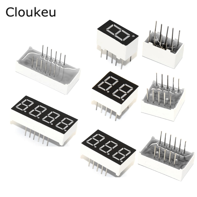 2 stuks 0.36 inch rode digitale lichtgevende buis ... – Vicedeal
