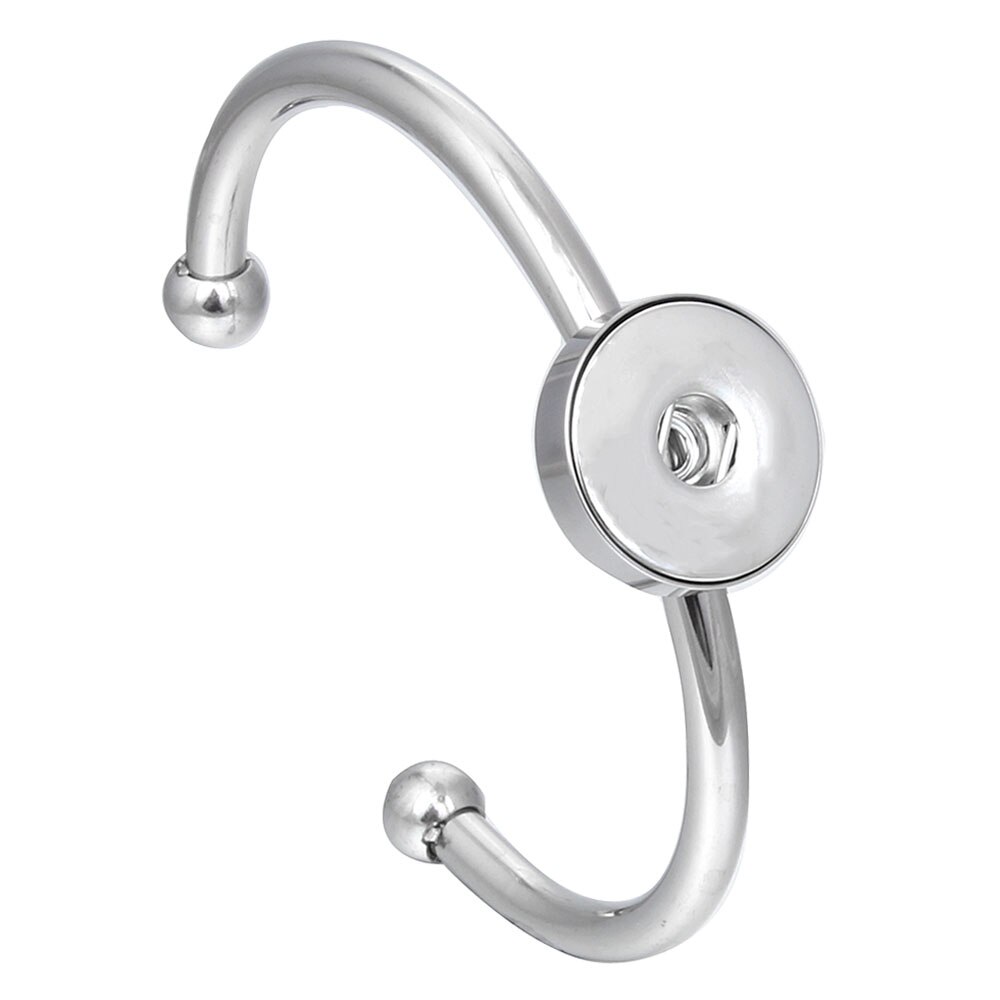 Trendy Stainless Steel DIY Snap Bangles& Bracelets... – Grandado