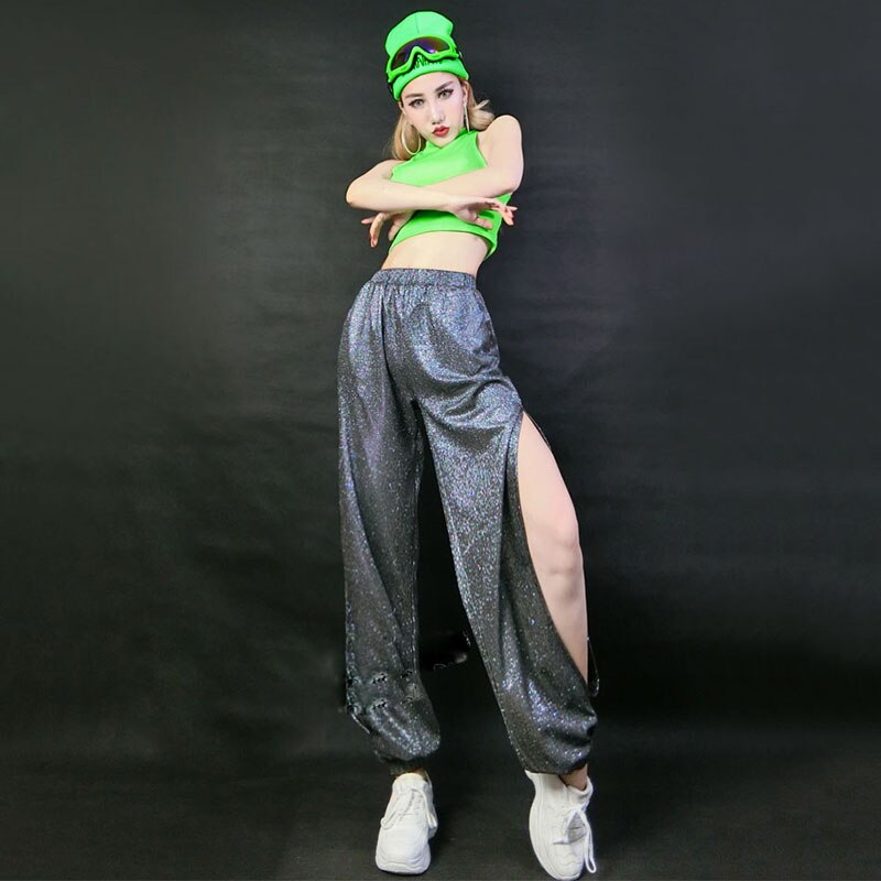 Female Adult Hip Hop Street Dance Costumes Women J... – Vicedeal