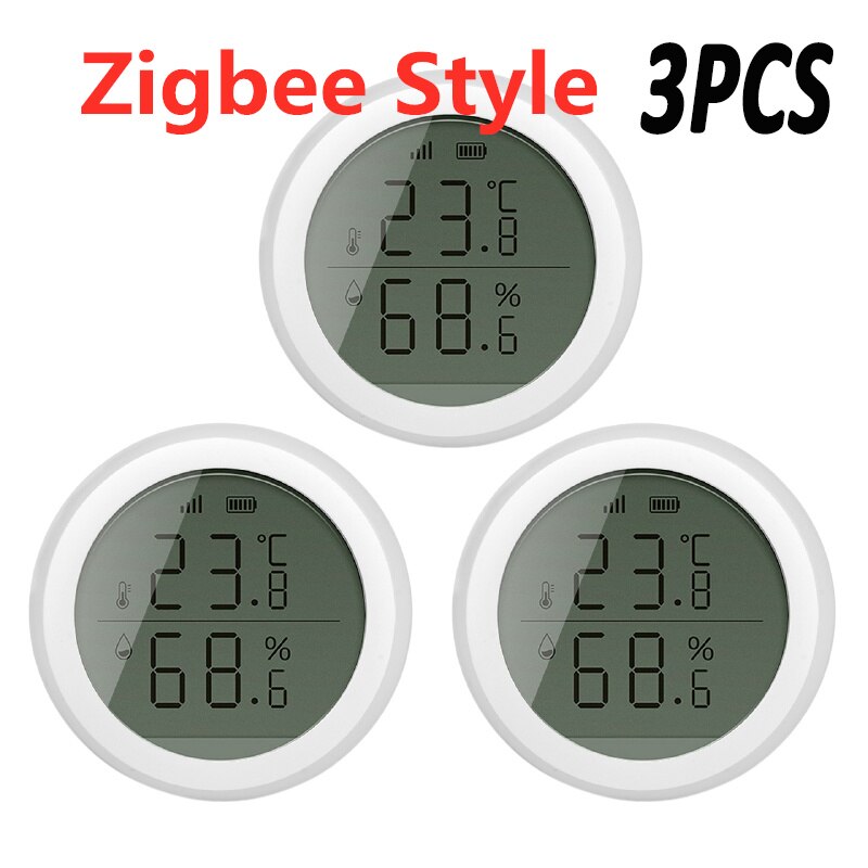Tuya Wifi Zigbee Temperatuur En Vochtigheid Sensor... – Vicedeal