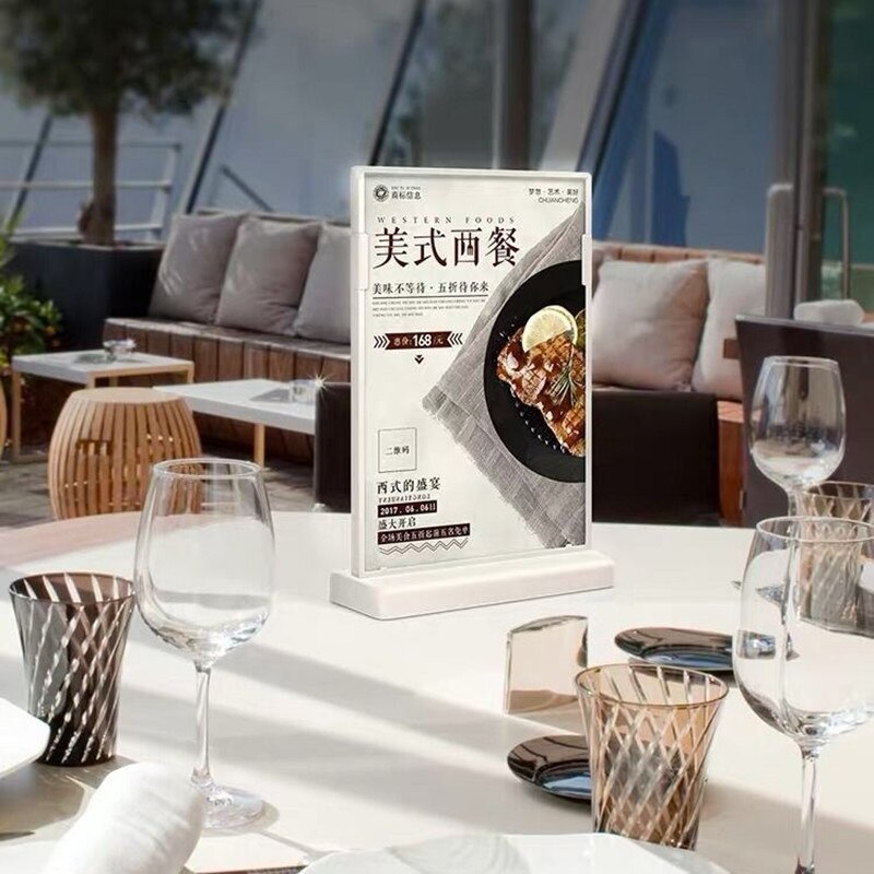 A5 L And T Shape Countertop Presentation Stands Up... – Grandado