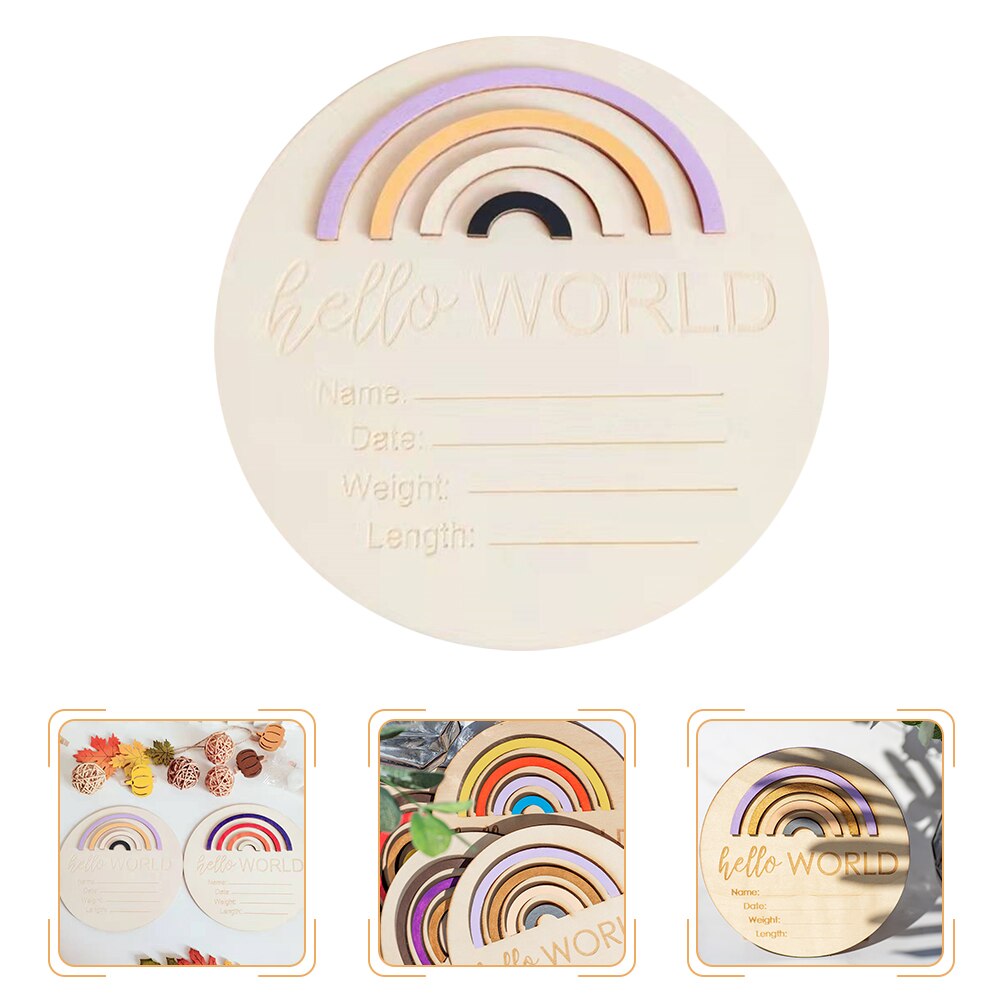 Newborn Announcement Sign Birth Announcement Sign ... – Grandado