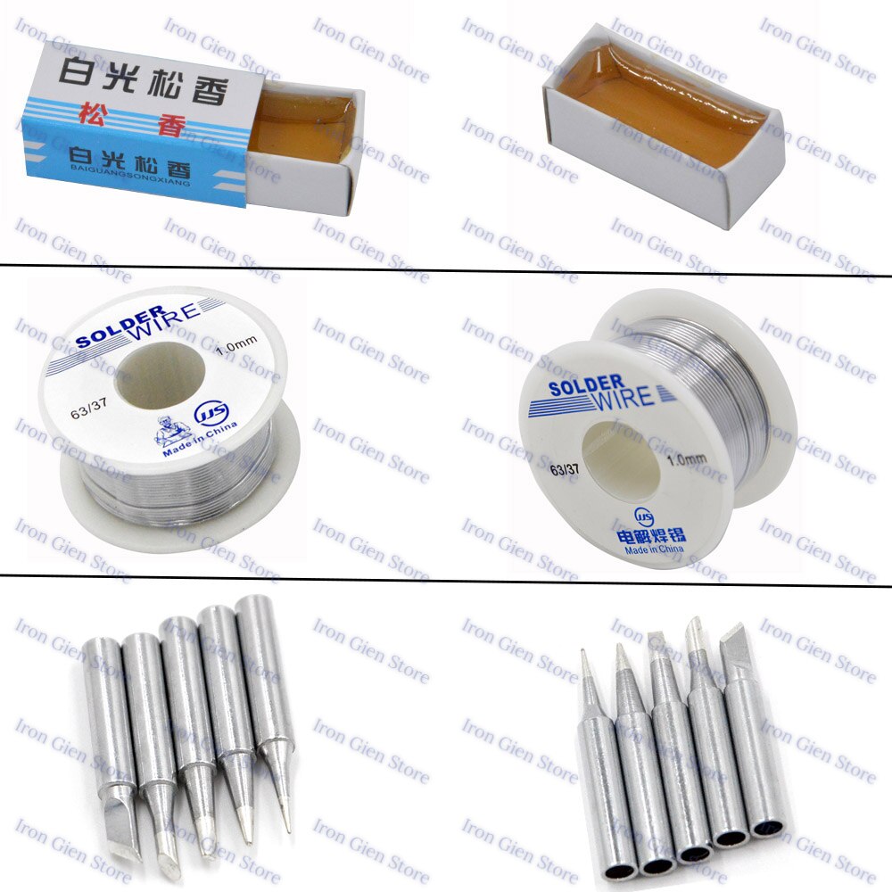 EU Plug Electric Soldering Iron Kit 60W 220V Tempe... – Vicedeal