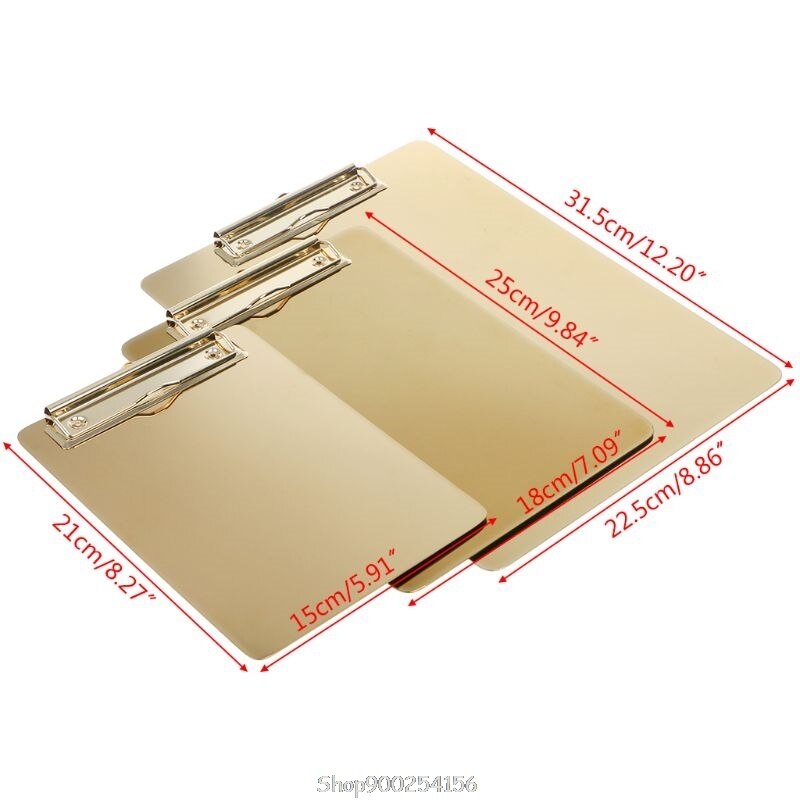 Metal Clipboard Writing Pad File Folders Document ... – Grandado