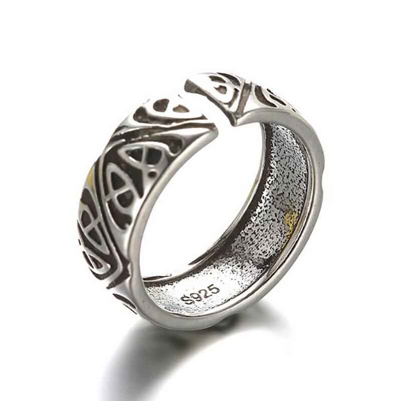 Buddha Heart Sutra Ring 925 Sterling Silver Jewelr... – Grandado