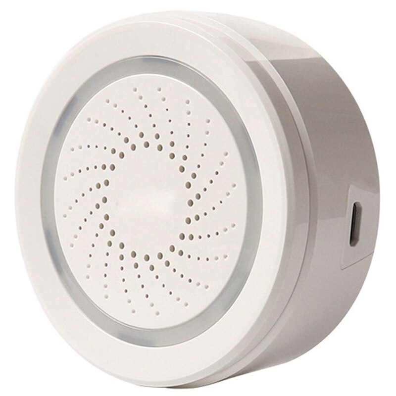 Wireless Smart 120DB Siren and Alarm Bell-White, w... – Grandado