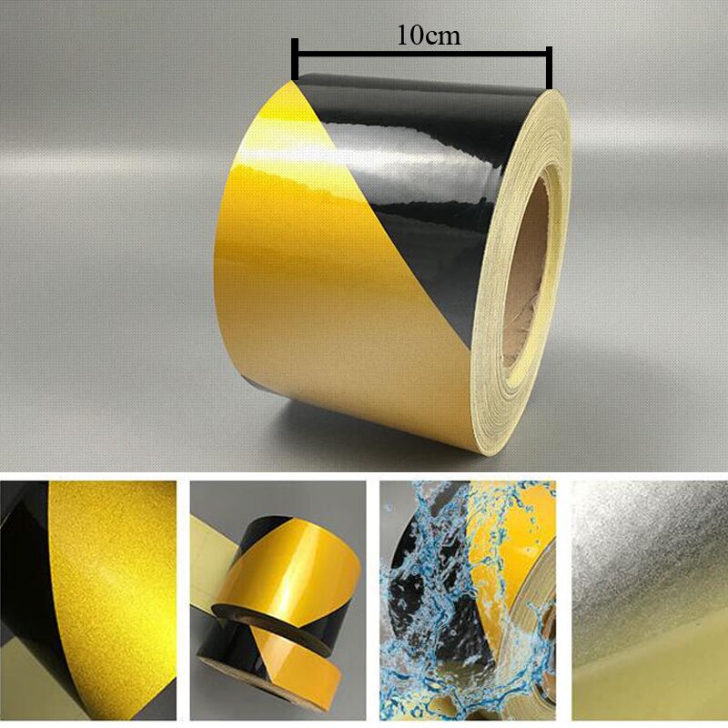 10Cm X 10M Zelfklevende Pet Reflecterende Sticker ... – Vicedeal