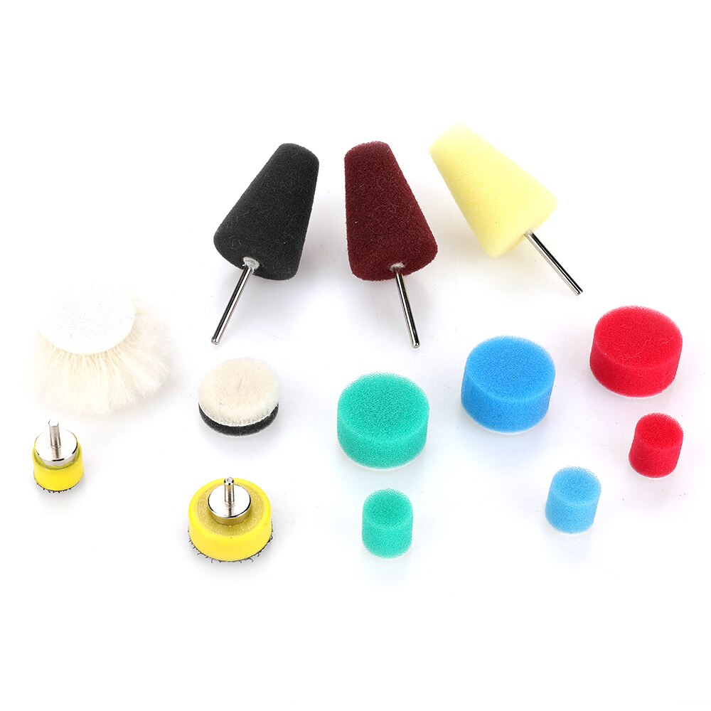 13 Stks/set Auto Polijsten Waxen Spons Kegel Vormi... – Grandado