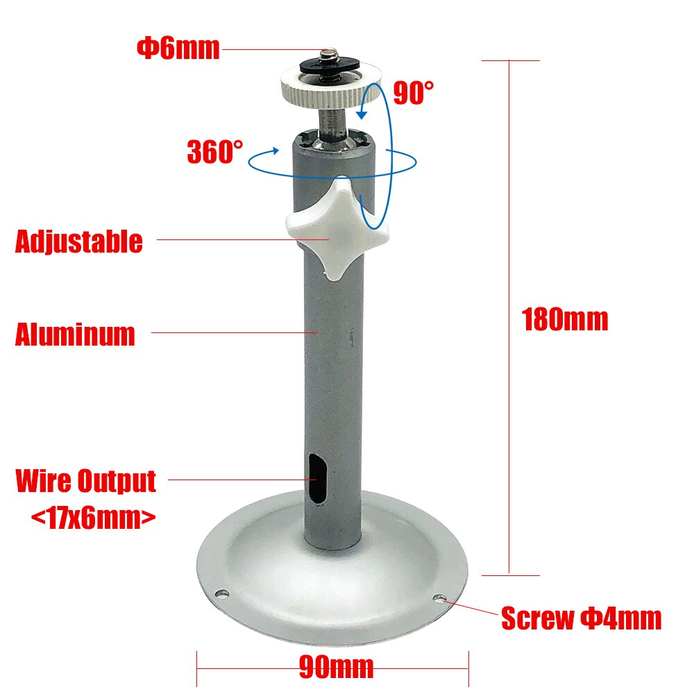 6mm Camera Monopods 18cm Projector Tripod Aluminum... – Grandado