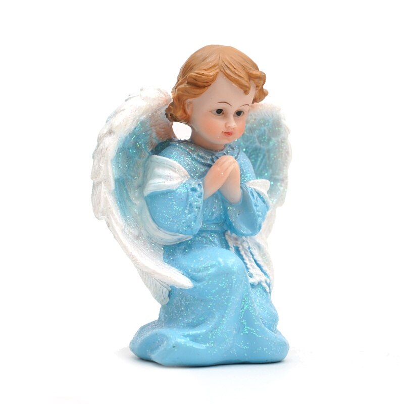 Prayer Angel Holy Statues Combination Resin Icon O... – Grandado