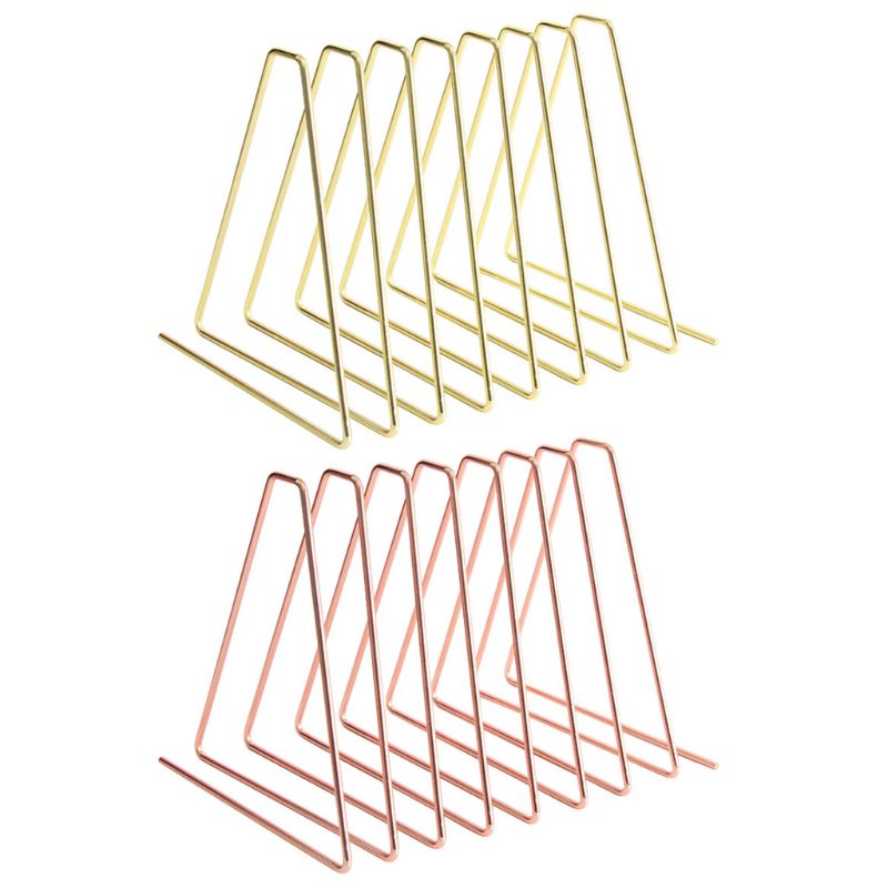 Flexible Bookend Metal Book Holder Desktop Organiz... – Vicedeal