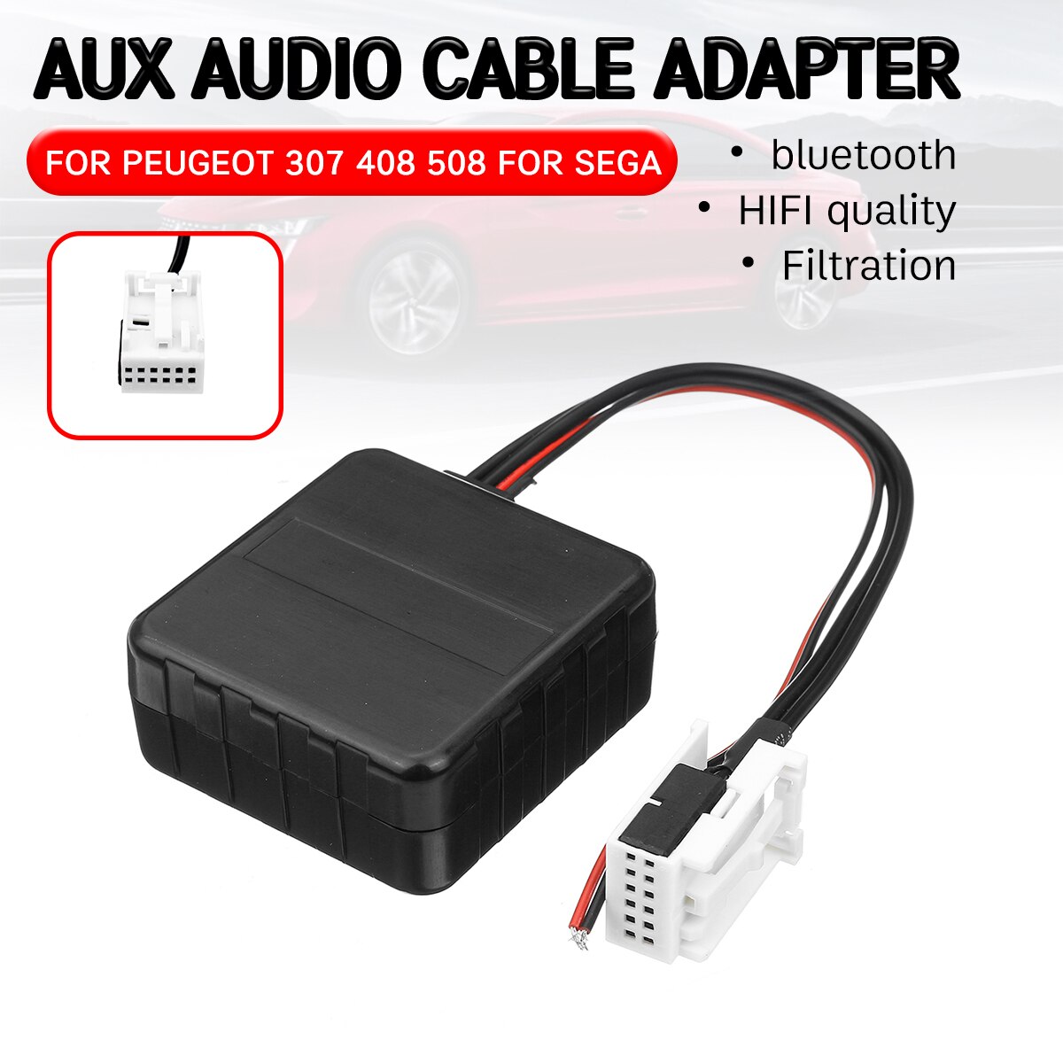 Bluetooth Aux Empfänger Für Peugeot 207 307 407 30... – Vicedeal
