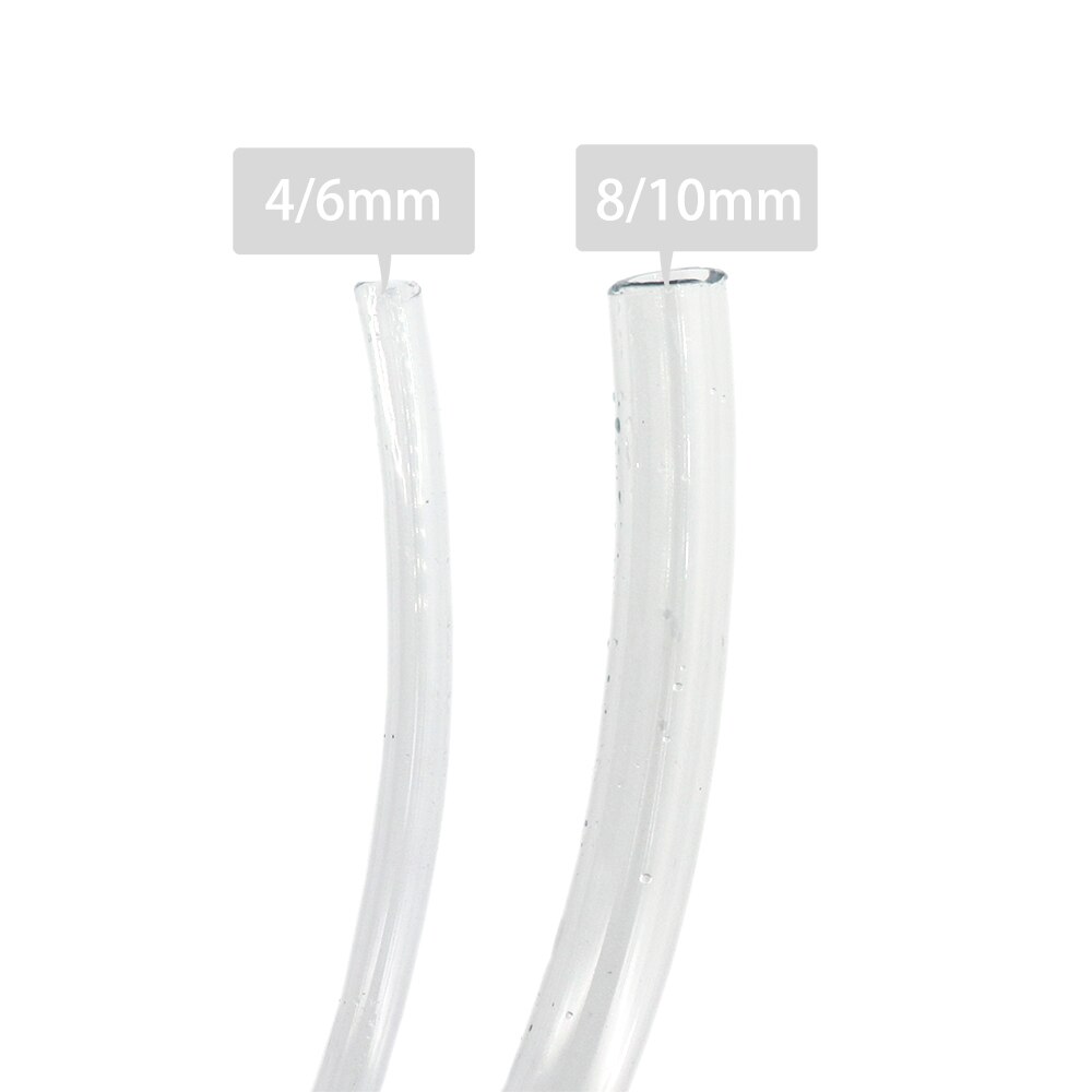10m Pvc transparent water pipe 4/6mm and 8/10mm Ga... – Vicedeal
